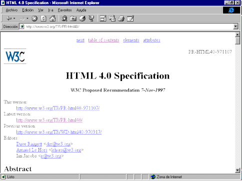 HTML 4.0 | EuroSTAR Huddle