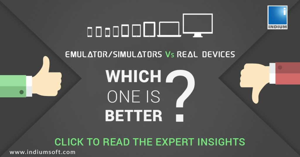 Simulators Emulators Real Devices | EuroSTAR Huddle