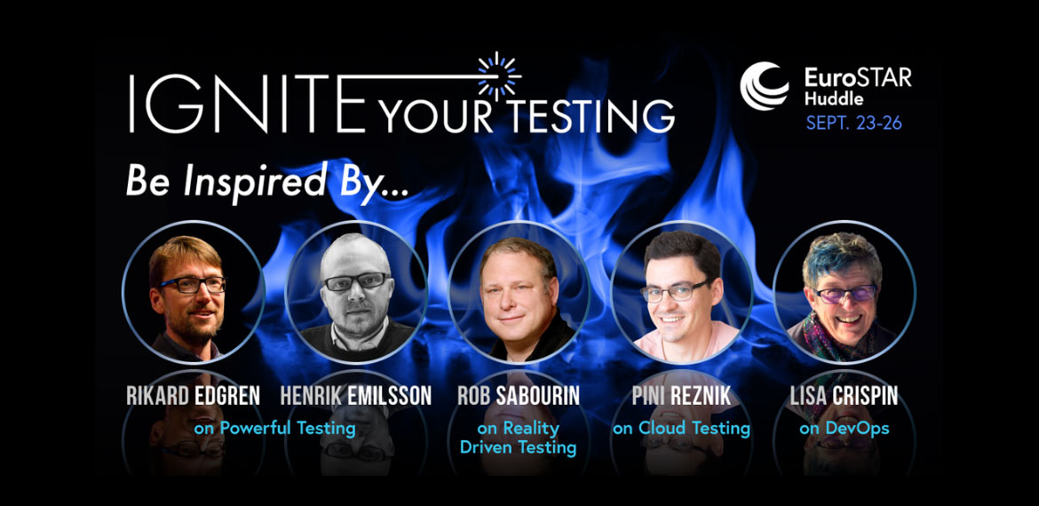 Ignite Your Testing - September Webinar Series | EuroSTAR Huddle